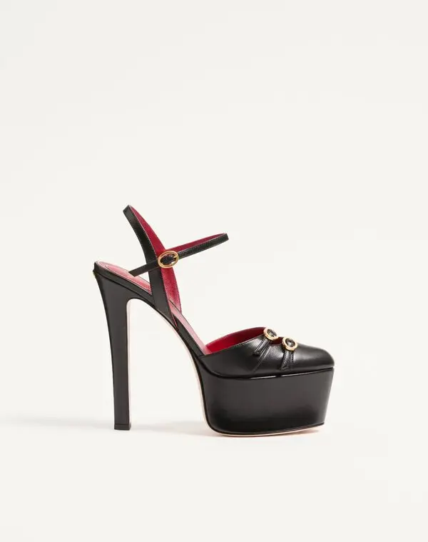Valentino Garavani Crasher Platform Pumps - Black