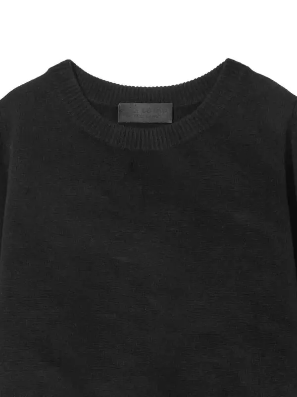 NILI LOTAN Nora Round-neck Sweater - Black