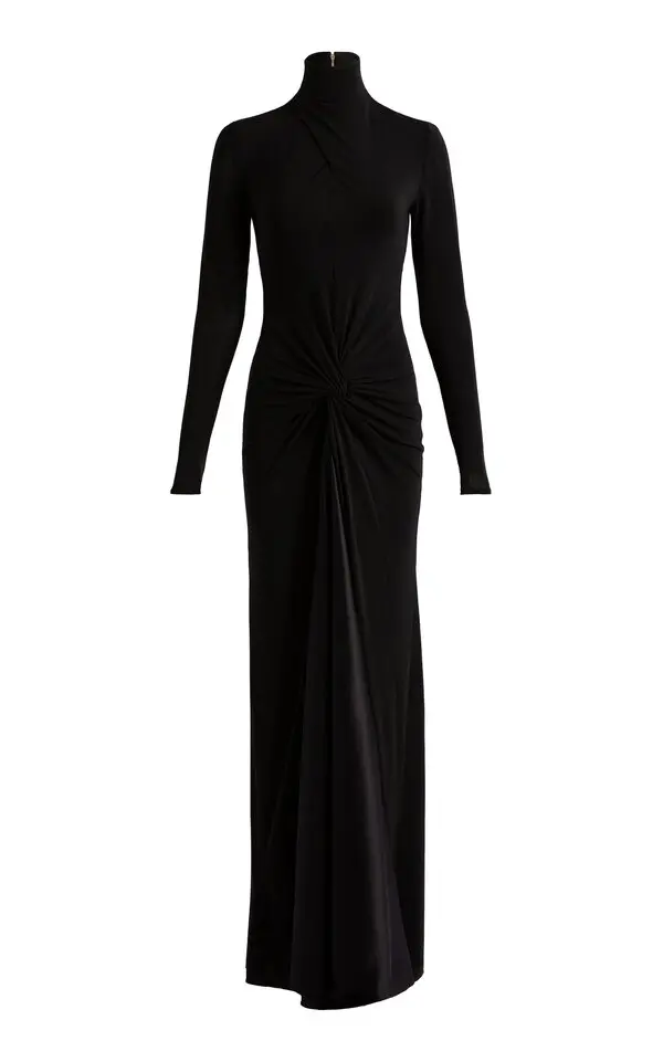 Silvia Tcherassi Birdy Silk-blend Maxi Dress