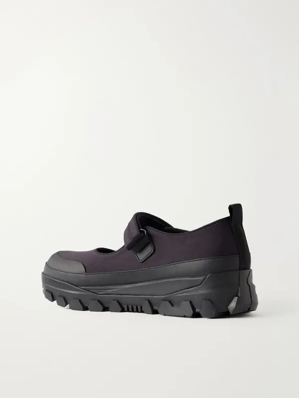 AMOMENTO Rubber-trimmed Tech-shell Sandals