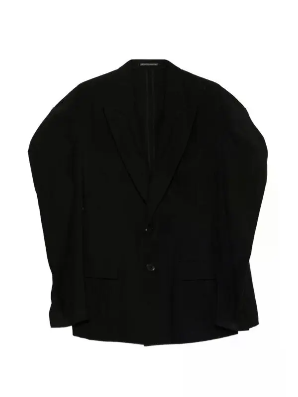 Yohji Yamamoto Button-up Blazer