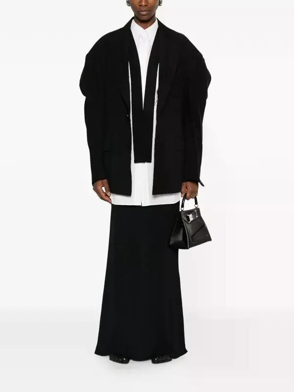 Yohji Yamamoto Button-up Blazer
