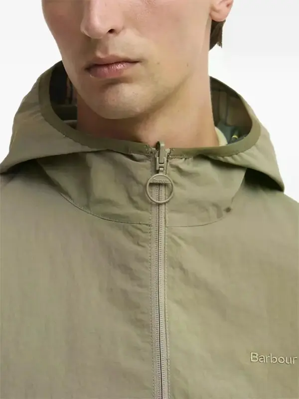 Barbour Hooded Zip-up Jacket