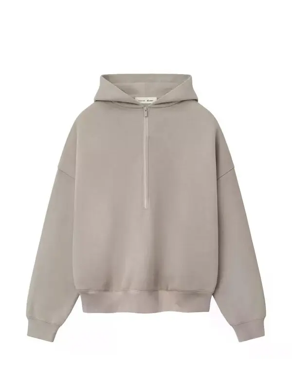 Fear Of God Half-zip Lounge Hoodie - Neutrals