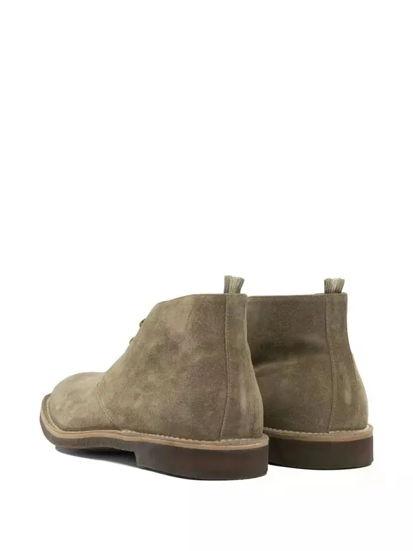 Officine Creative Suede Lace-up Boots - Neutrals