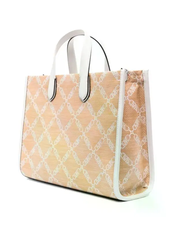 Michael Kors Large Gigi Jacquard Empire Logo Tote