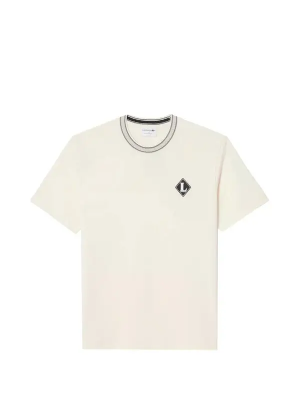 Lacoste Logo-detail T-shirt - Neutrals