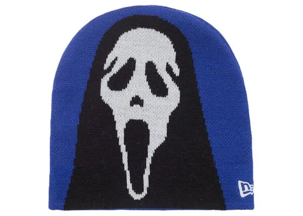 Supreme New Era Ghostface Beanie - Blue