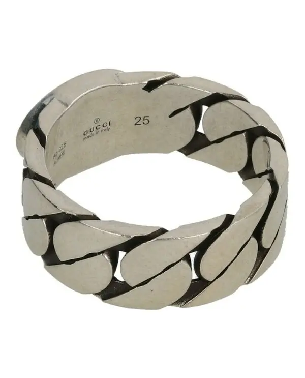 Gucci Interlocking G Ring - Silver