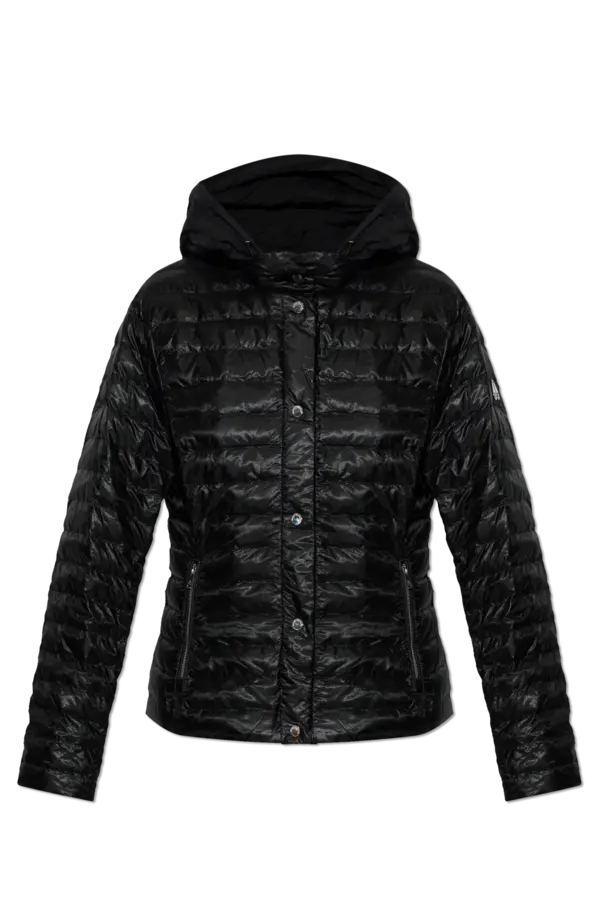 Moose Knuckles Puffer Jacket With Detachable Hood - Black