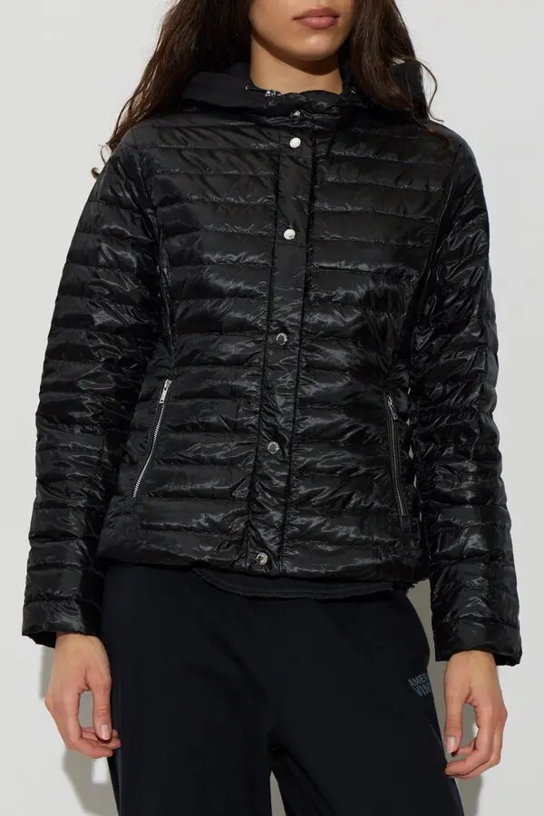 Moose Knuckles Puffer Jacket With Detachable Hood