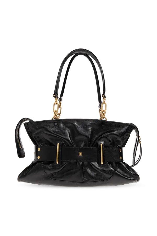 Balmain Anthem Shoulder Bag - Black