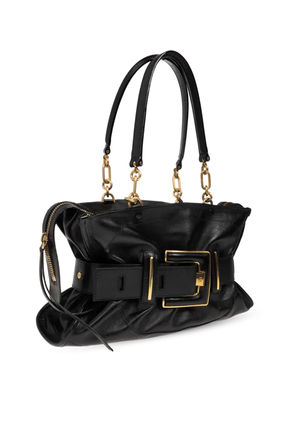 Balmain Anthem Shoulder Bag - Black