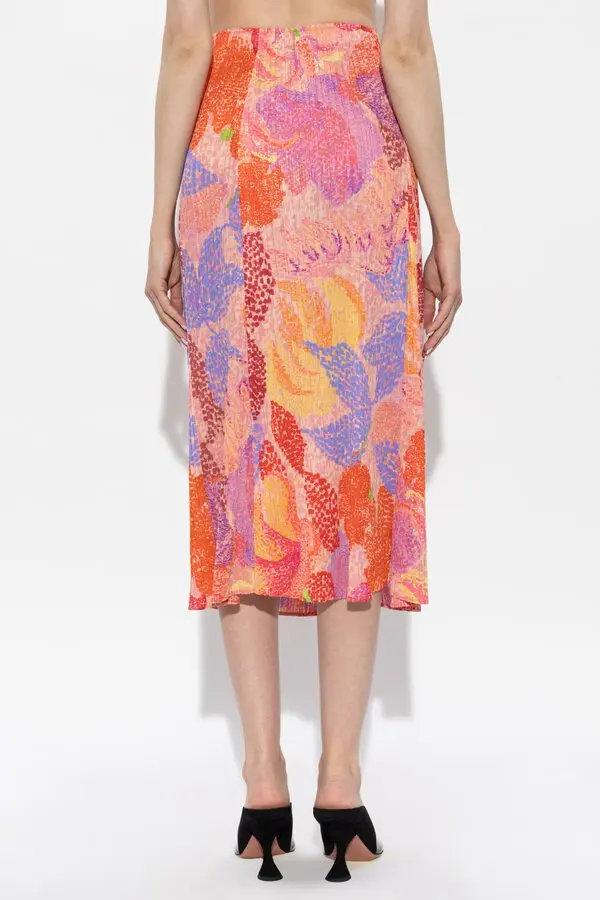 Issey Miyake Pleated Skirt - Multicolour