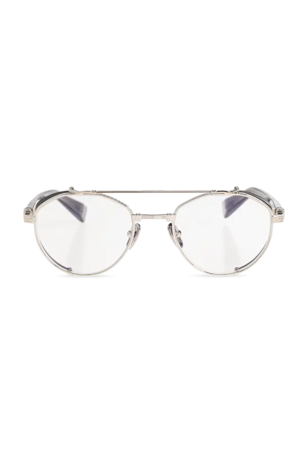 Balmain Brigade Iv Prescription Glasses - Silver