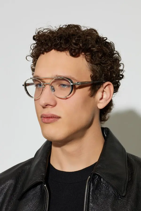 Balmain Brigade Iv Prescription Glasses - Silver