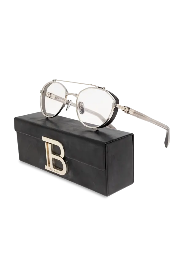 Balmain Brigade Iv Prescription Glasses - Silver