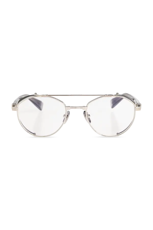 Balmain Brigade Iv Prescription Glasses - Silver
