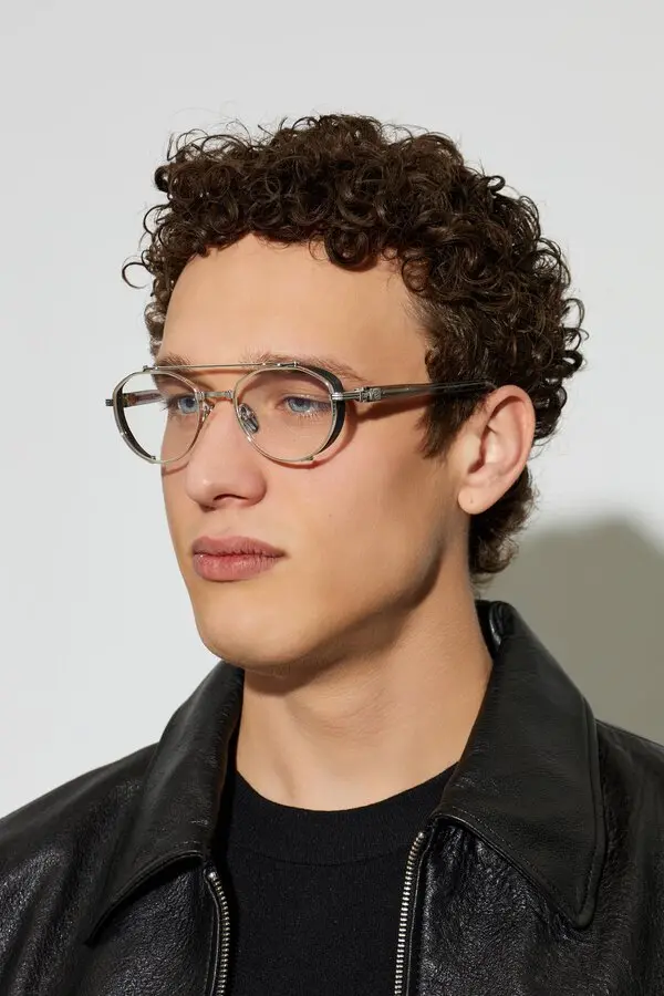 Balmain Brigade Iv Prescription Glasses - Silver