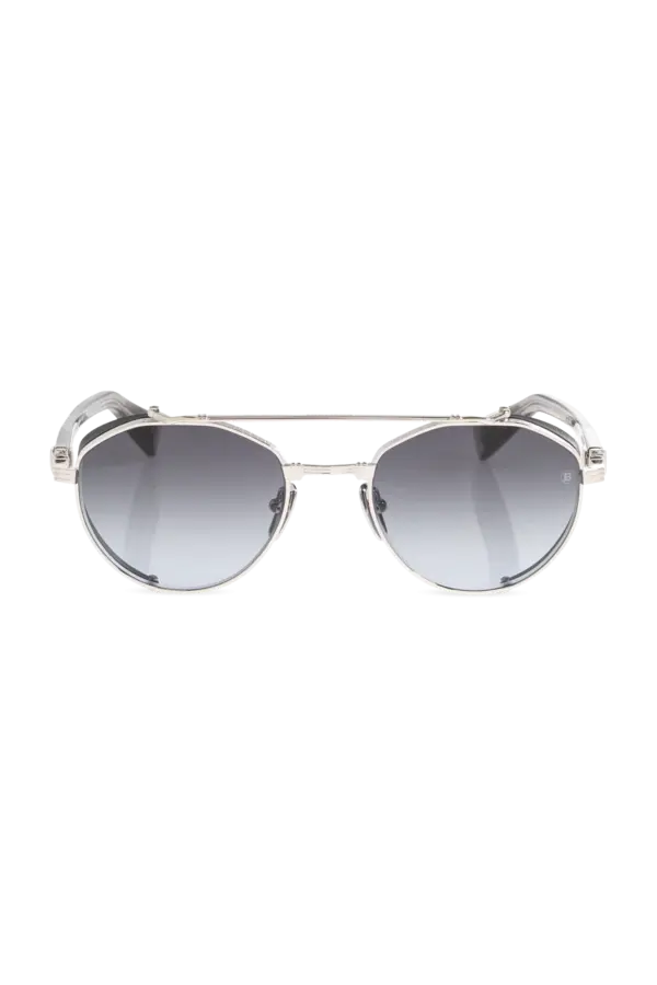 Balmain Brigade Iv Sunglasses - Silver