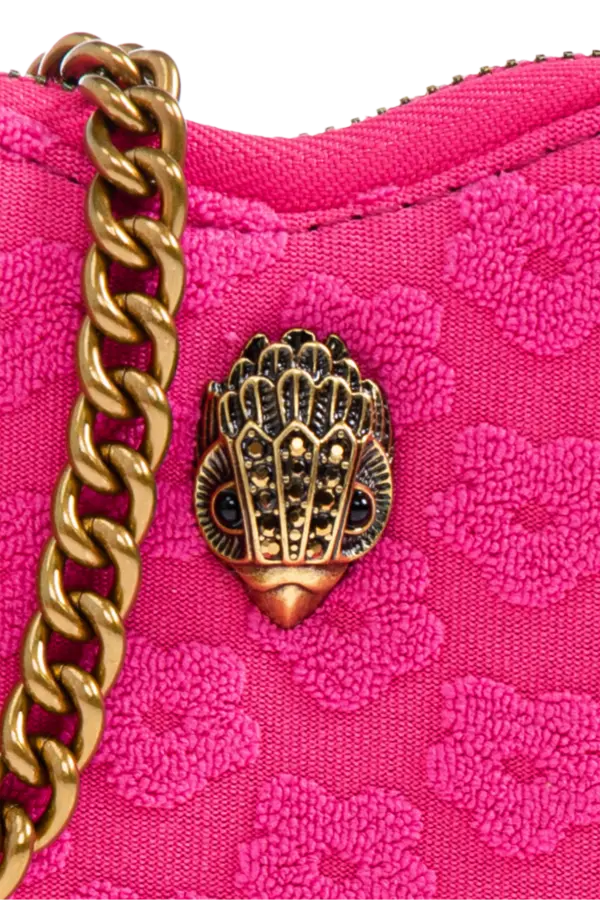 Kurt Geiger Wallet On Chain "micro Heart - Pink