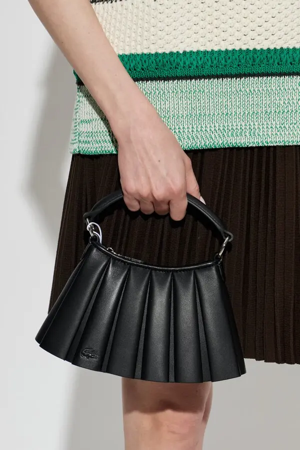 Lacoste Leather Handbag - Black