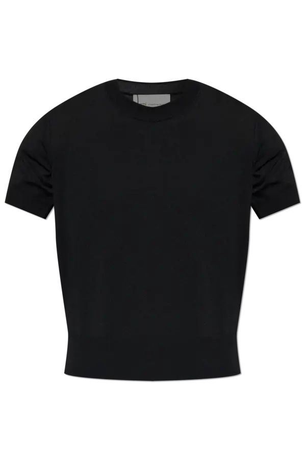 AMI Paris Crew Neck T-shirt - Black