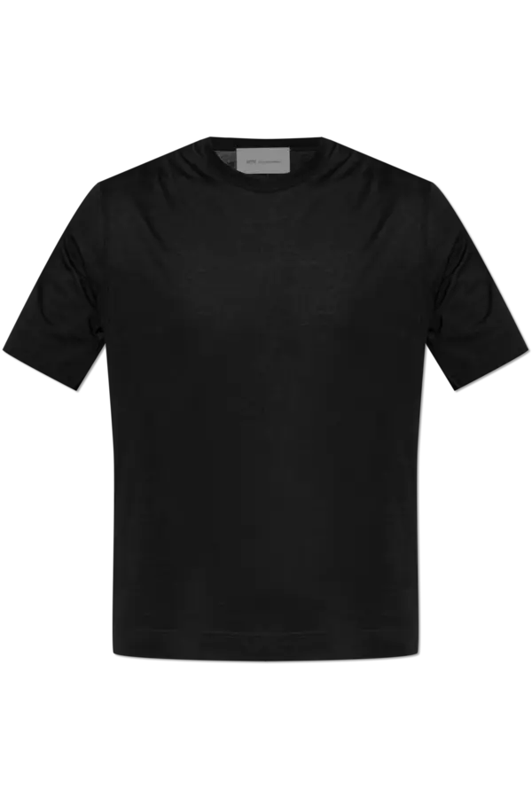 AMI Paris Crew Neck T-shirt - Black