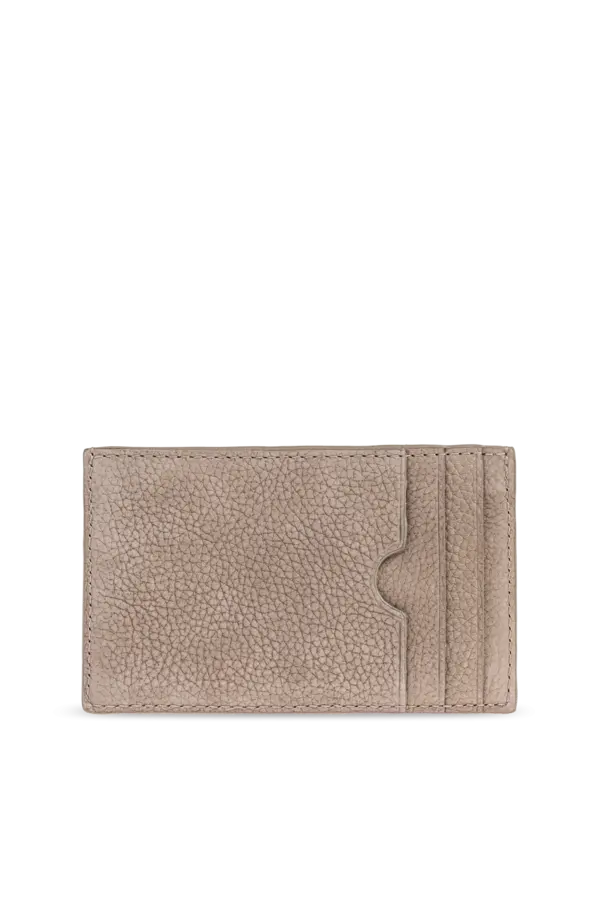 AMI Paris Leather Card Holder