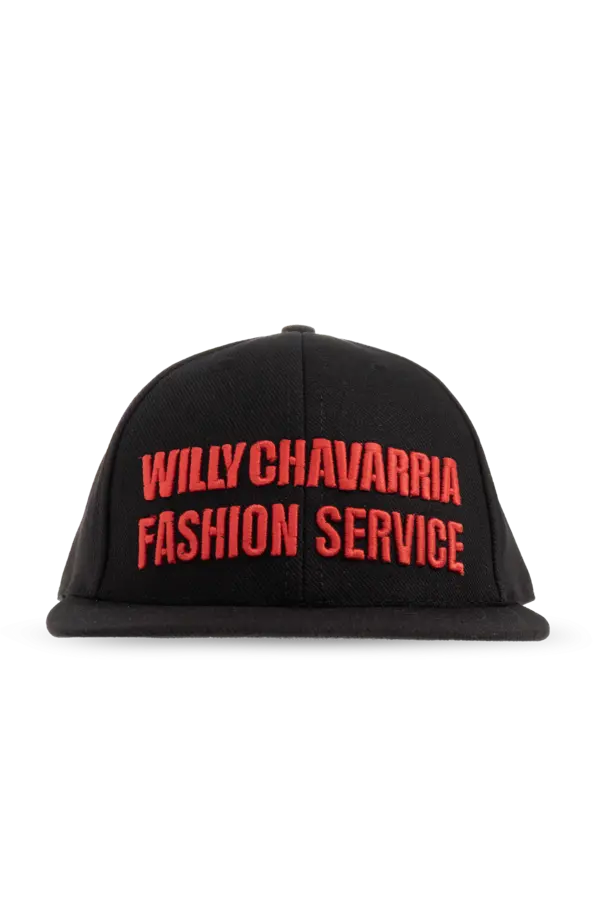 WILLY CHAVARRIA Fashion Service Baseball Cap - Black