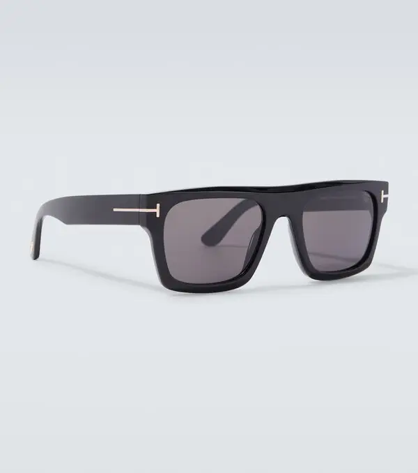 TOM FORD Cyrus Square Sunglasses - Black