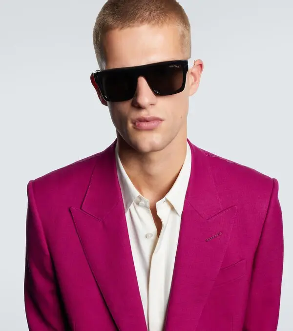 TOM FORD Cyrus Square Sunglasses - Black