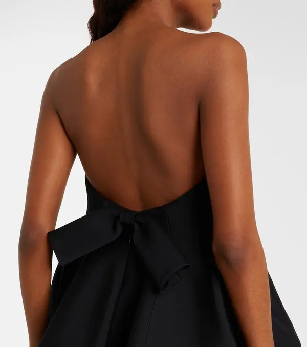 Balenciaga Peplum Bustier Dress