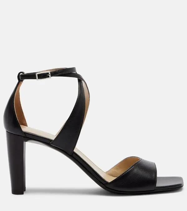 LEMAIRE Cross Leather Sandals