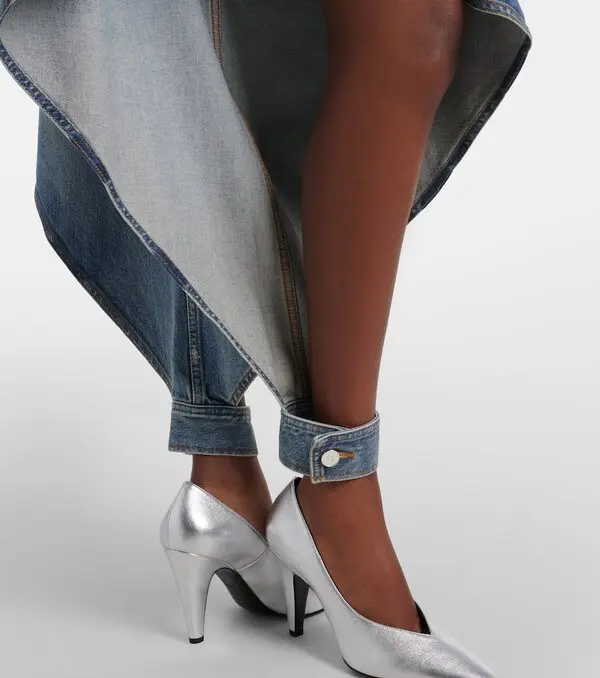 Alaïa Draped Tapered Jeans