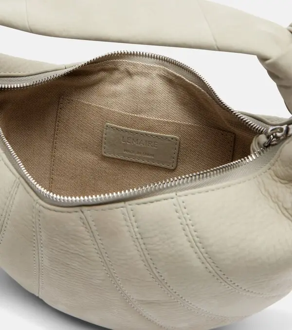 LEMAIRE Fortune Croissant Mini Bag - Beige
