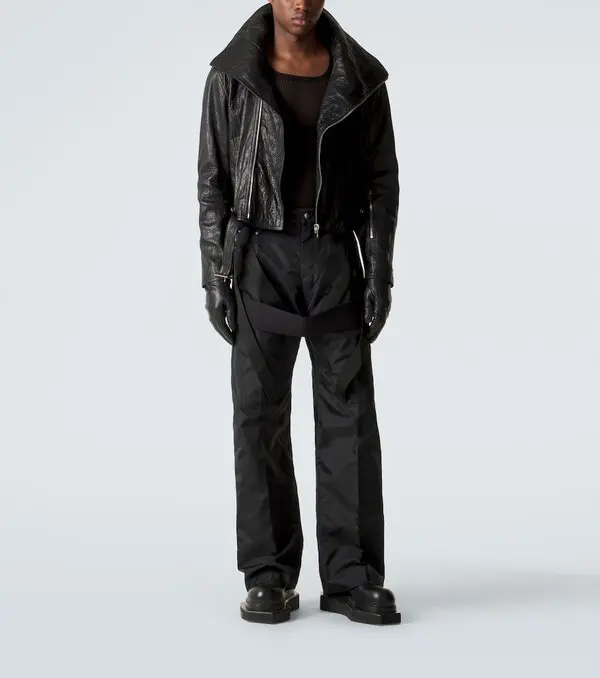 Rick Owens Megastrapped Geth Wide-leg Pants