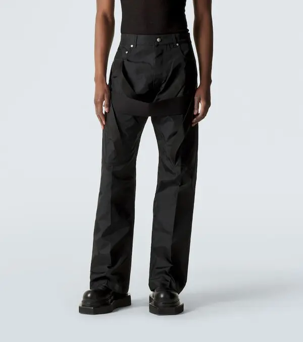 Rick Owens Megastrapped Geth Wide-leg Pants
