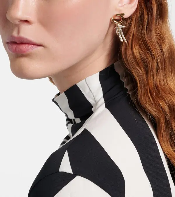 FERRAGAMO Crystal-embellished Earrings