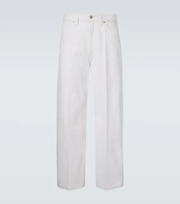 LEMAIRE Wide-leg Jeans - White