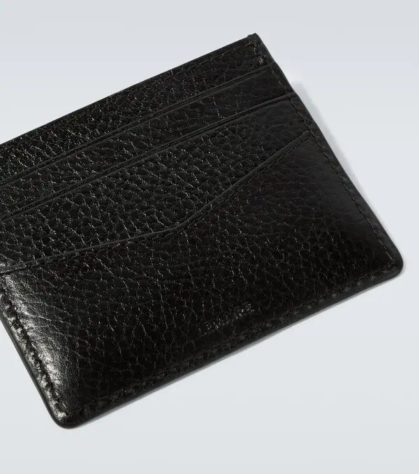 LEMAIRE Gear Leather Card Holder