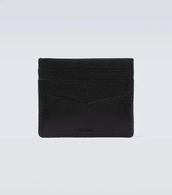 LEMAIRE Gear Leather Card Holder
