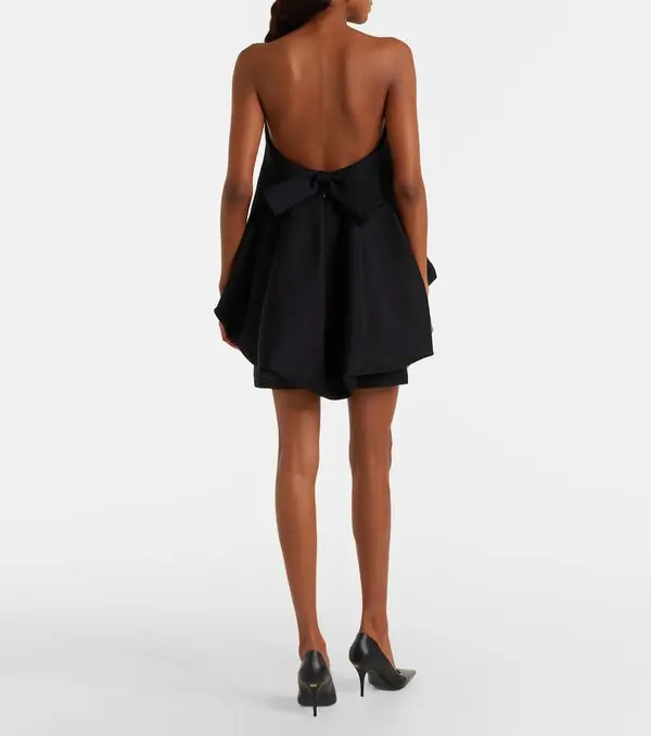 Balenciaga Peplum Bustier Dress