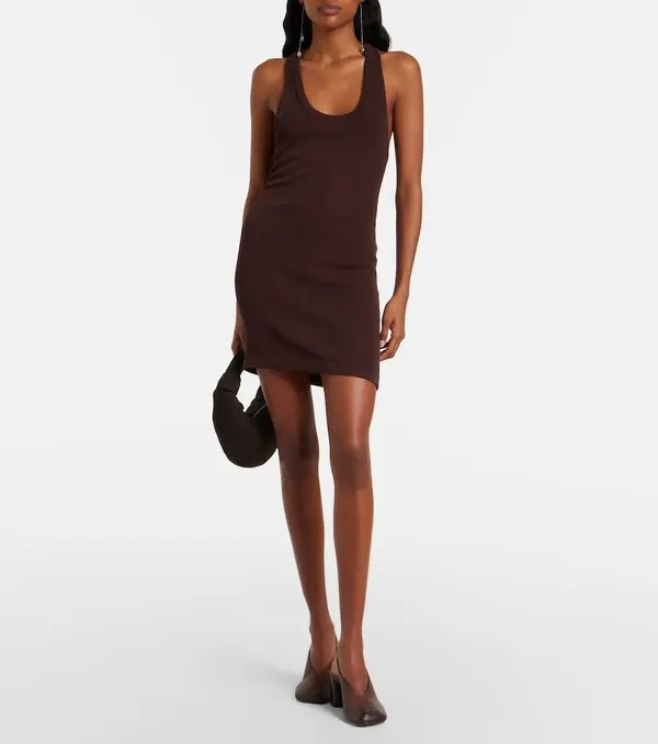 LEMAIRE Leather Slingback Pumps Square Toe - Brown
