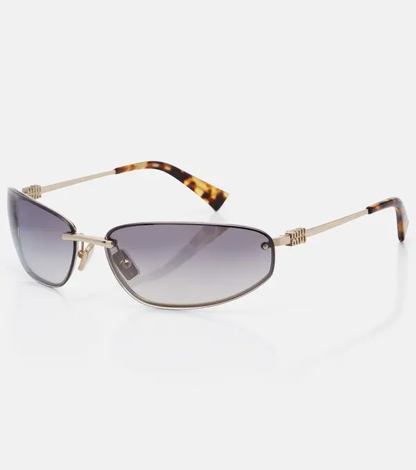 Miu Miu Nocturne Oval Sunglasses