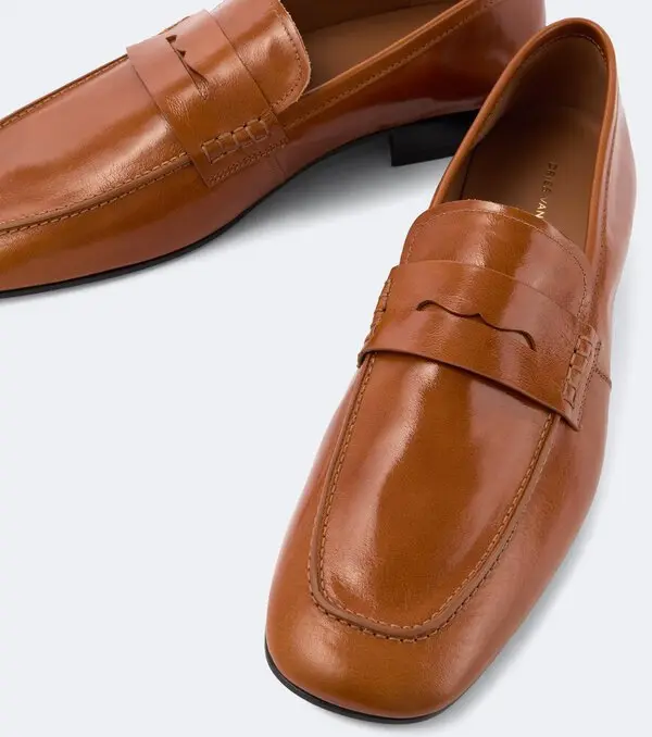 Dries Van Noten Leather Penny Loafers