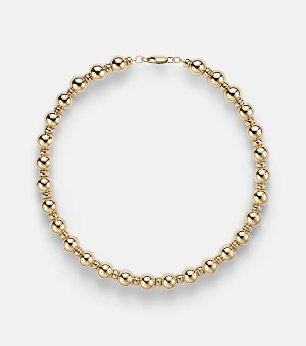 ROXANNE FIRST Puffy Pop 14kt Yellow Necklace - Gold