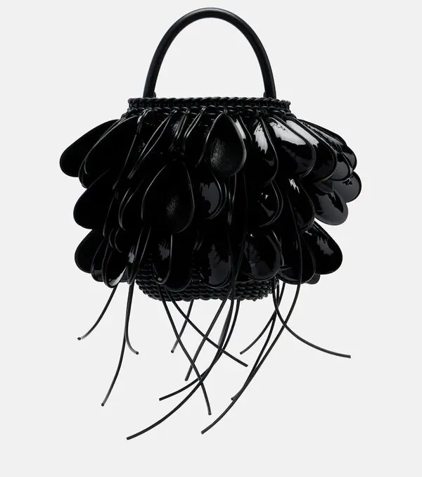Loewe Small Leather Bucket Bag - Black