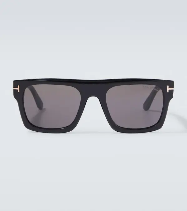 TOM FORD Cyrus Square Sunglasses - Black