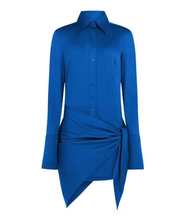 RAT & BOA Nilah Shirt Dress - Blue
